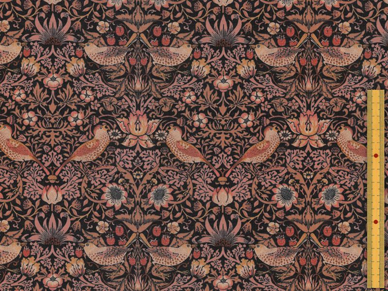 moda fabrics(モダ・ファブリックス)William Morris ウィリアムモリス シーチング生地＜Strawberry ...
